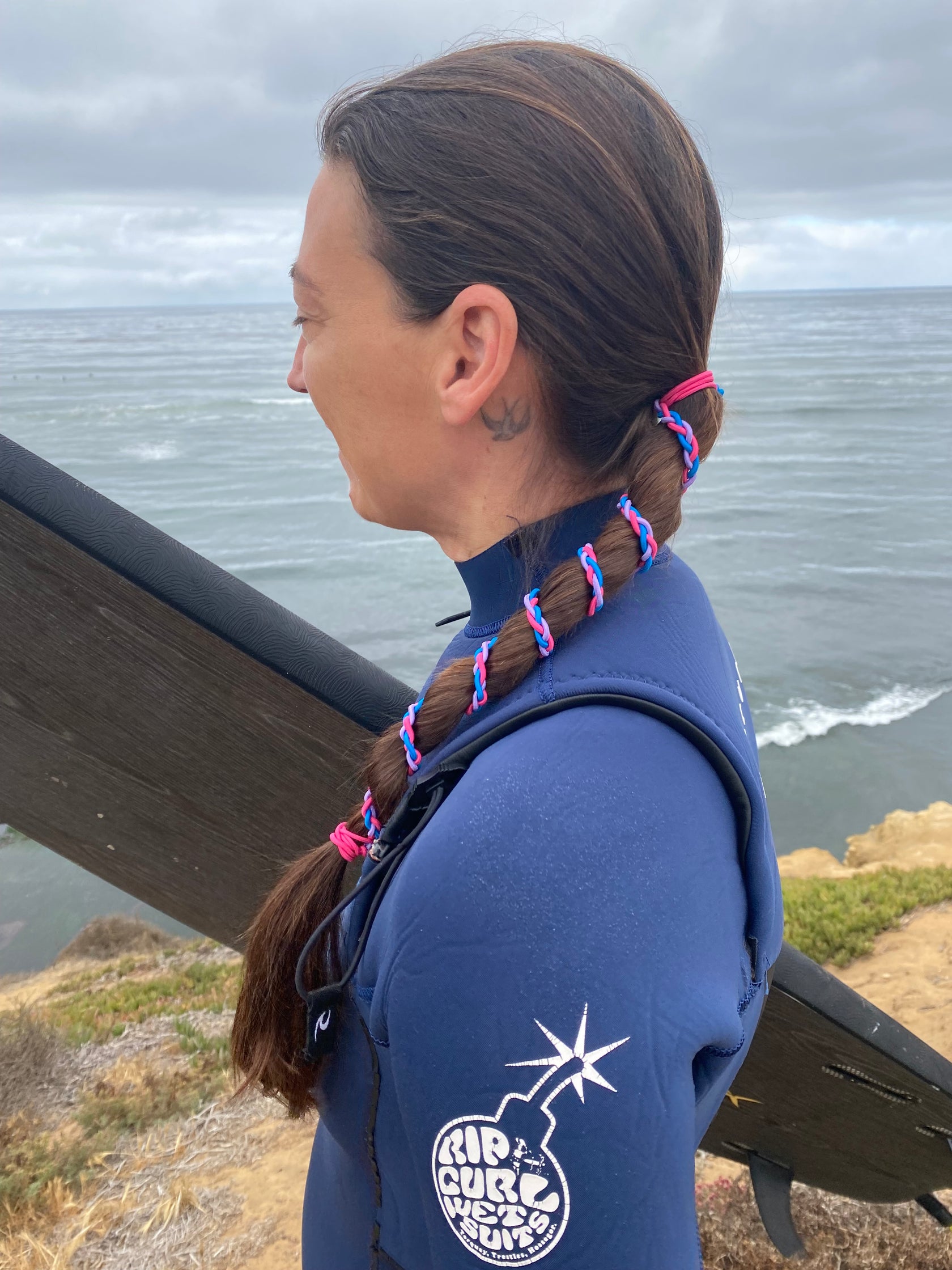 Rip Tie Hair Ties: Tangle Free Hair Tie Sunset