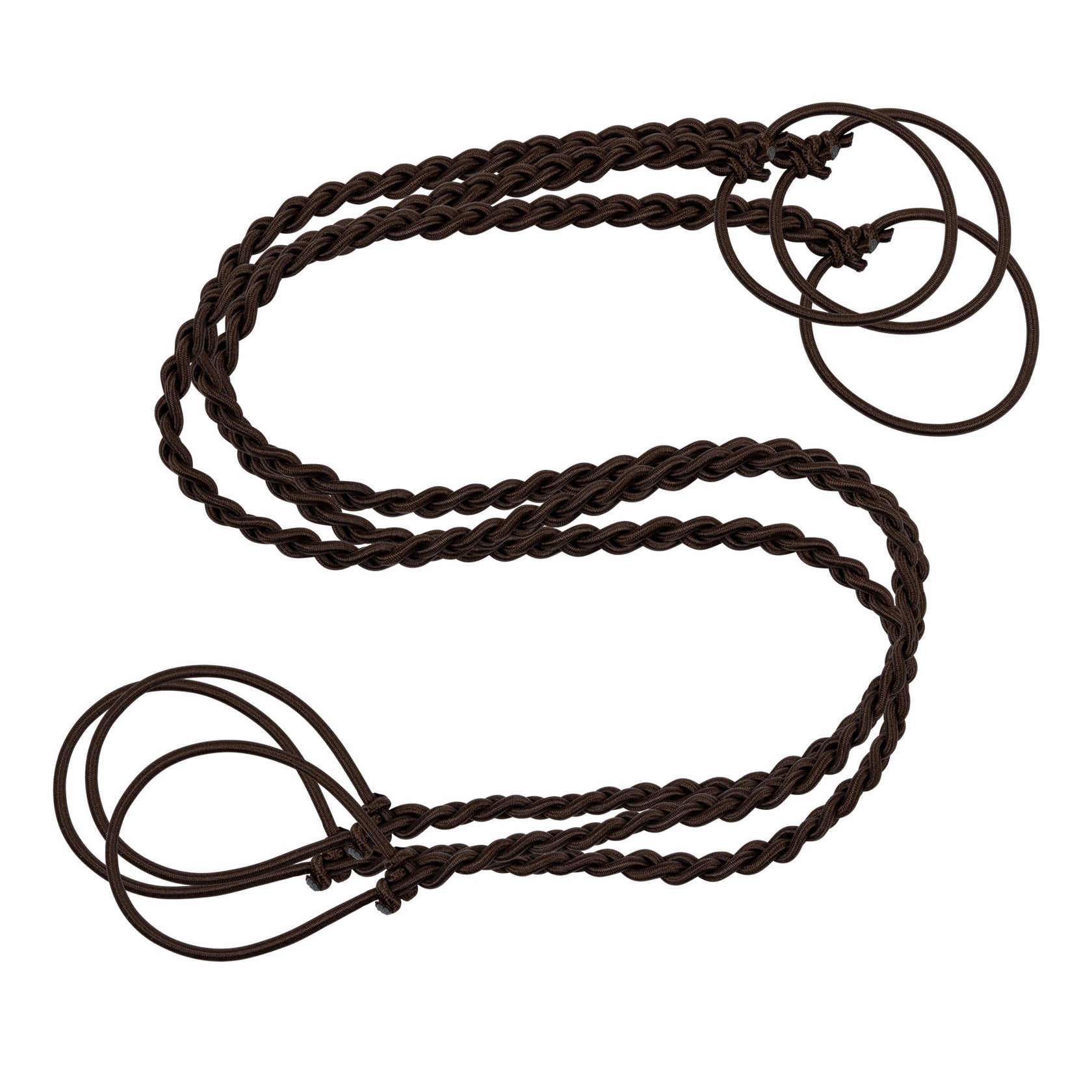 Black Hair Ties 3 Pack – Strong, Tangle-Free Hair Tie for All Hair ...